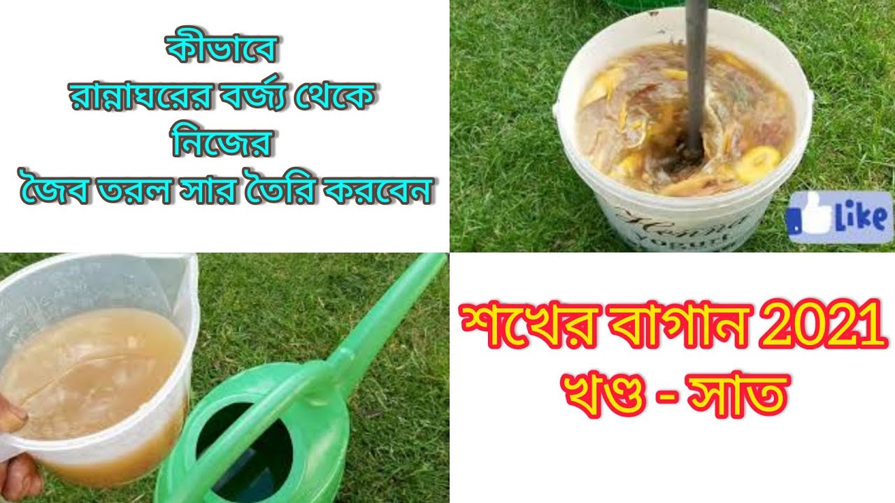 How to create your own organic liquid fertilizer from kitchen waste ...