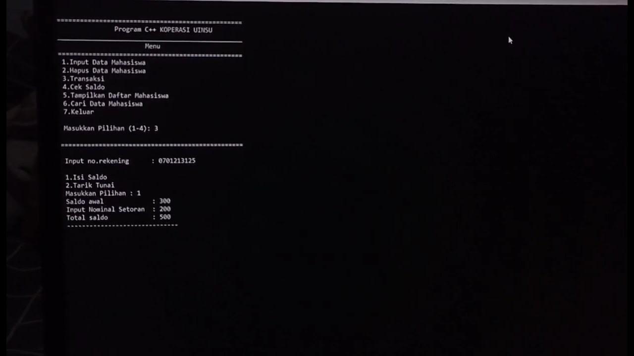 TUGAS STRUKTUR DATA LINKED LIST - YouTube