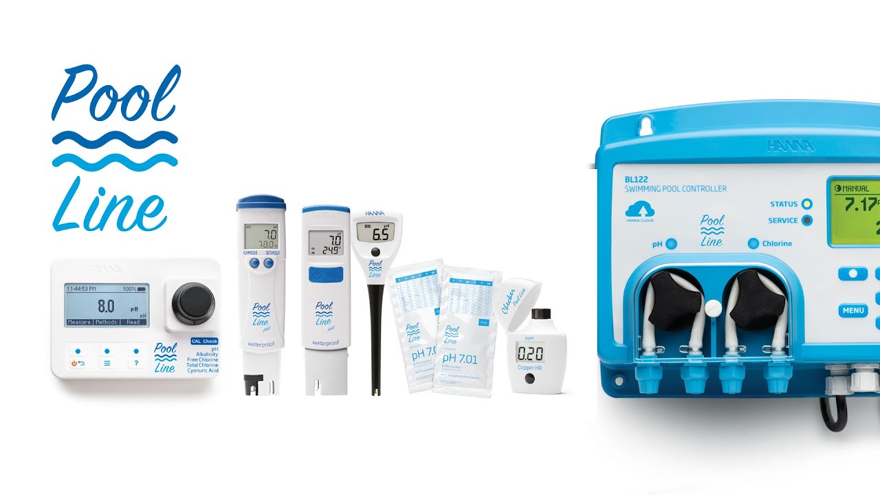 Hanna Instruments Pool Line - YouTube