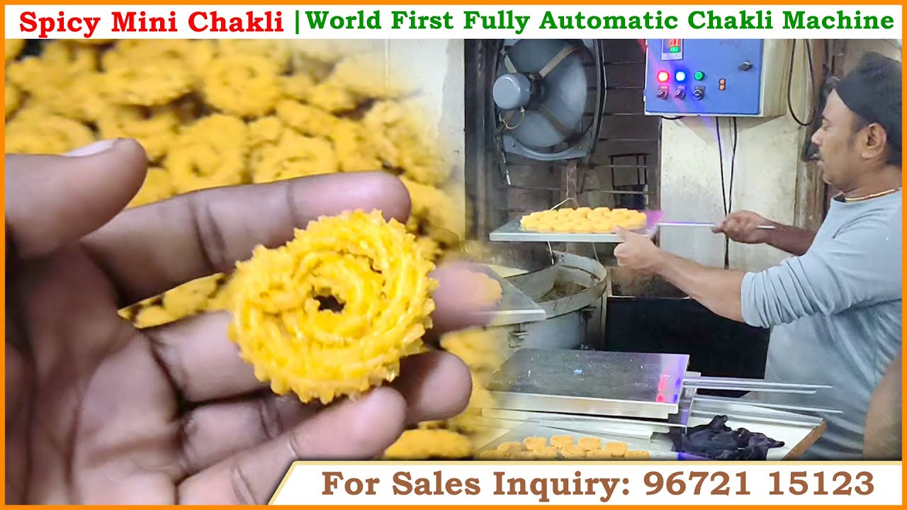 Spicy Mini Chakli Machine | Book Now: 96721 15123 | Chakli Machine ...