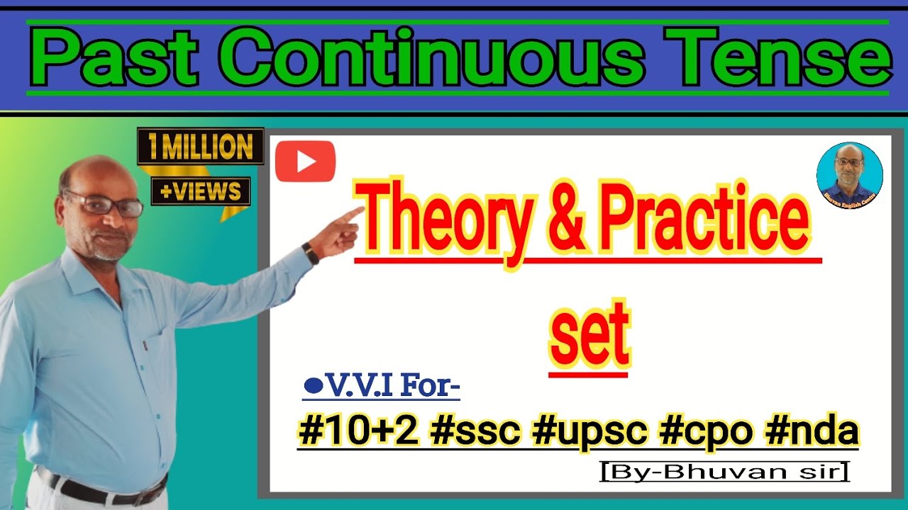 Past Continuous Tense theory&Practice set v.v.i for- #10+2 #ssc #upsc # ...