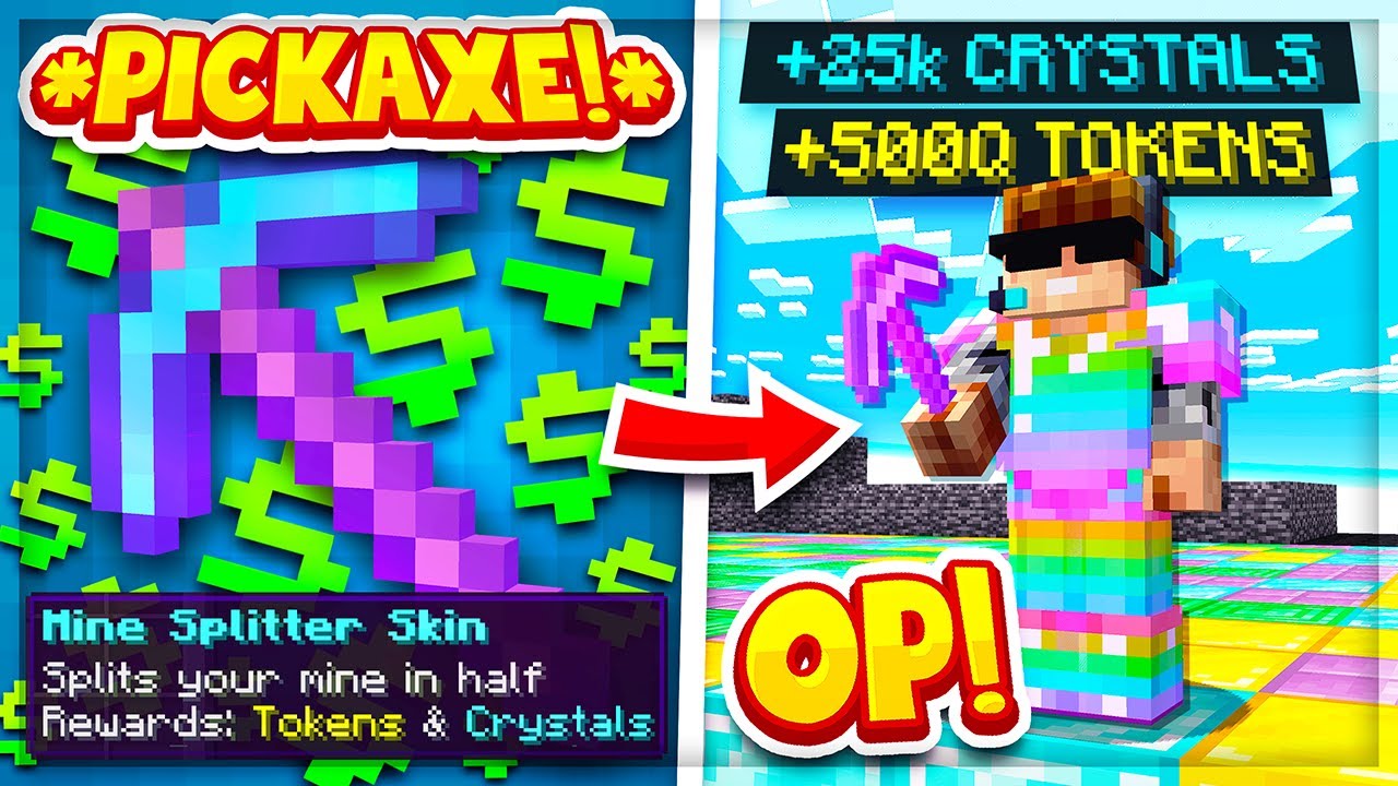 This is the FINAL TIER of PICKAXE UPGRADES in MINECRAFT: PRISONS?! | Minecraft OP PRISON - YouTube