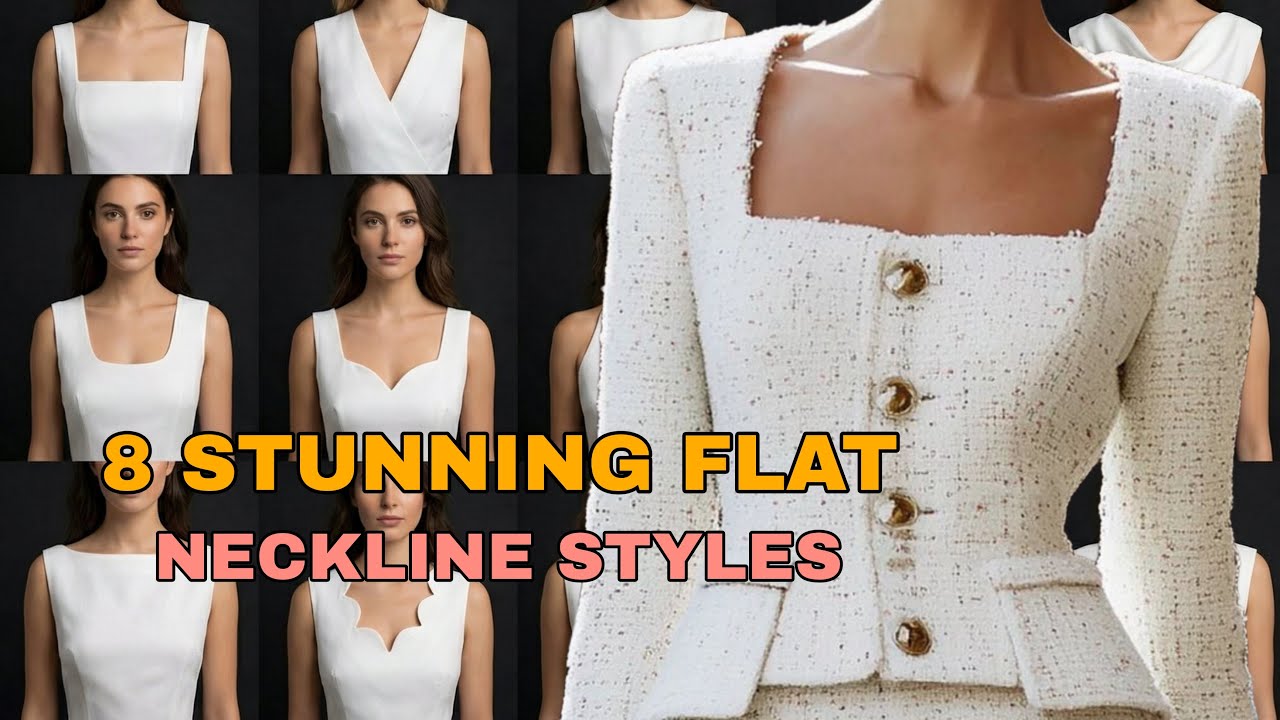 The Secret to Stylish Neckline Patterns | All the Key Techniques for ...