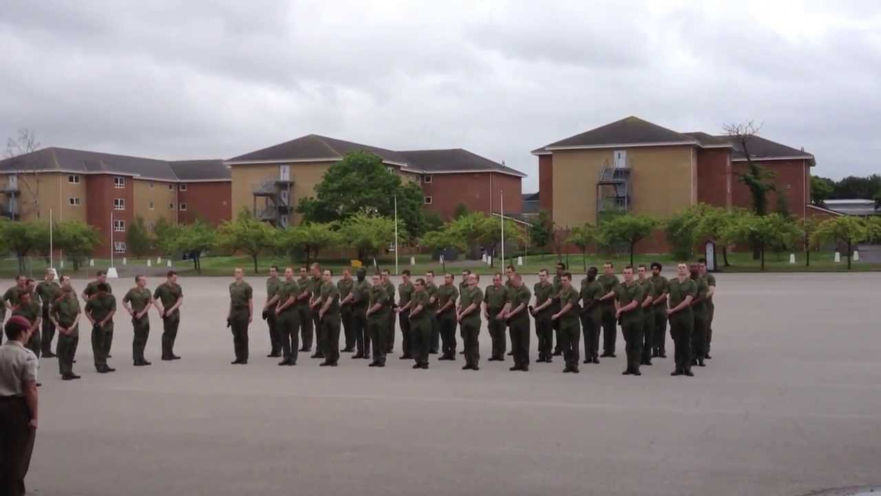 Cap badge giving pirbright 2013 - YouTube