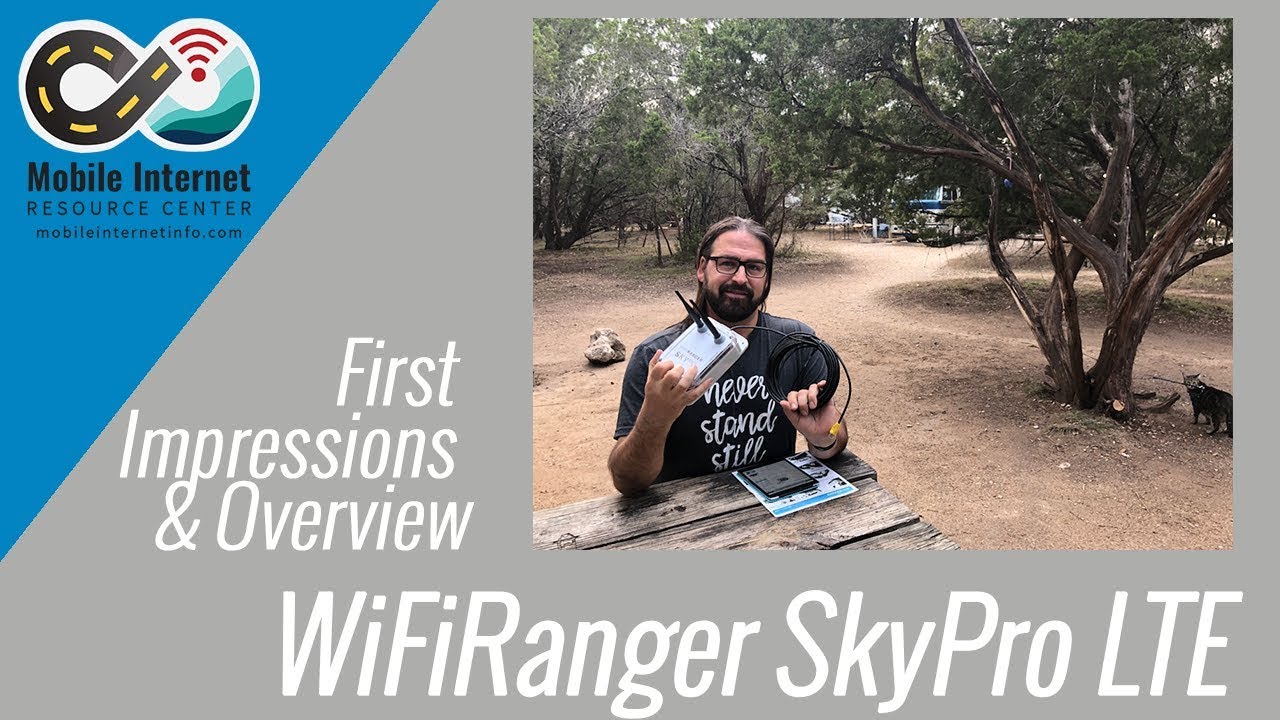 WiFiRanger SkyPro LTE (Take 2) - Extended Wi-Fi & RV Roof Cellular ...