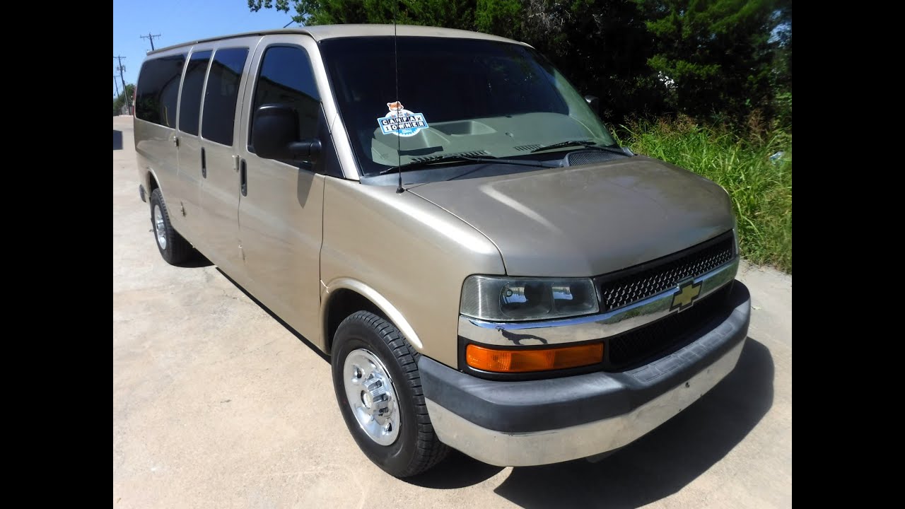 2011 Chevy Express LT Extended! 15!Passenger! 1 OWNER! 80K Miles! Clean ...