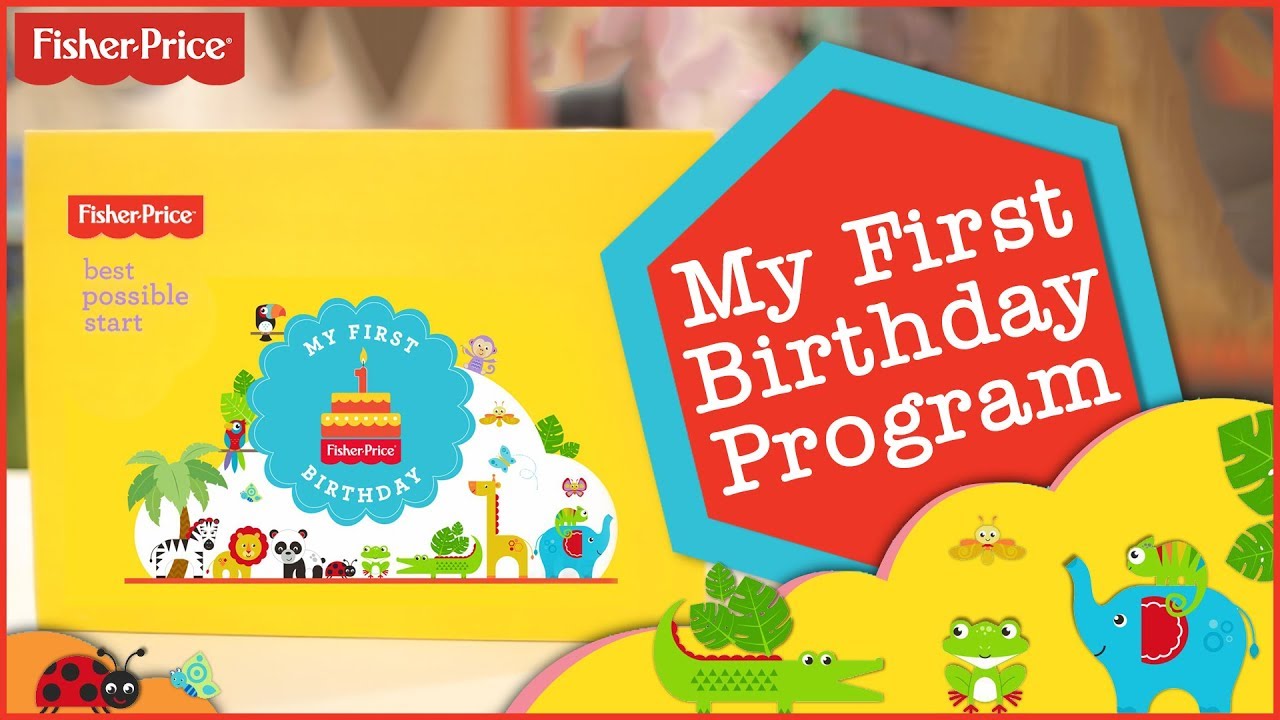 Unboxing | My First Birthday Program By Fisher-Price - YouTube