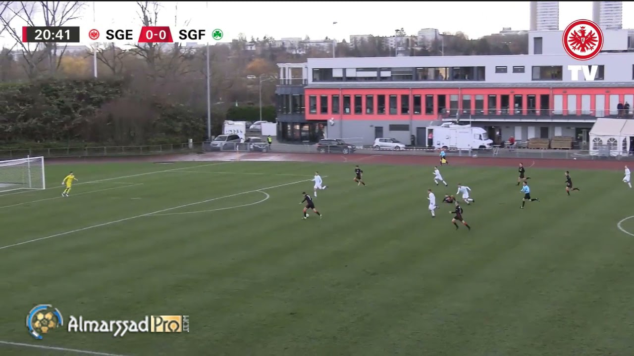 Goal Anas Alaoui Assist Zakaria Marjane (Eintracht Frankfurt U17) vs ...