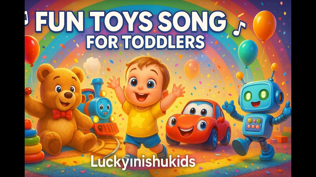 🎵 "Fun Toys Song for Toddlers" 🎵!! Song for kids - YouTube