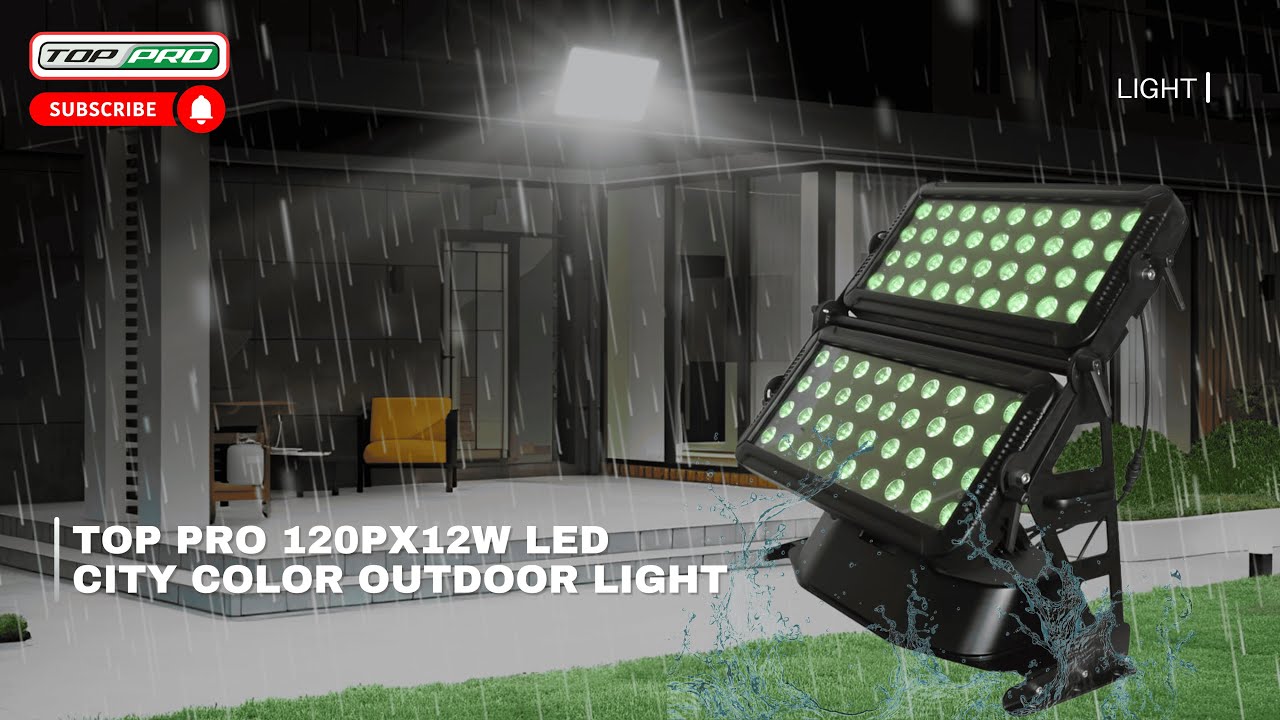 TOP PRO 120 LED City Color Light #toppro - YouTube