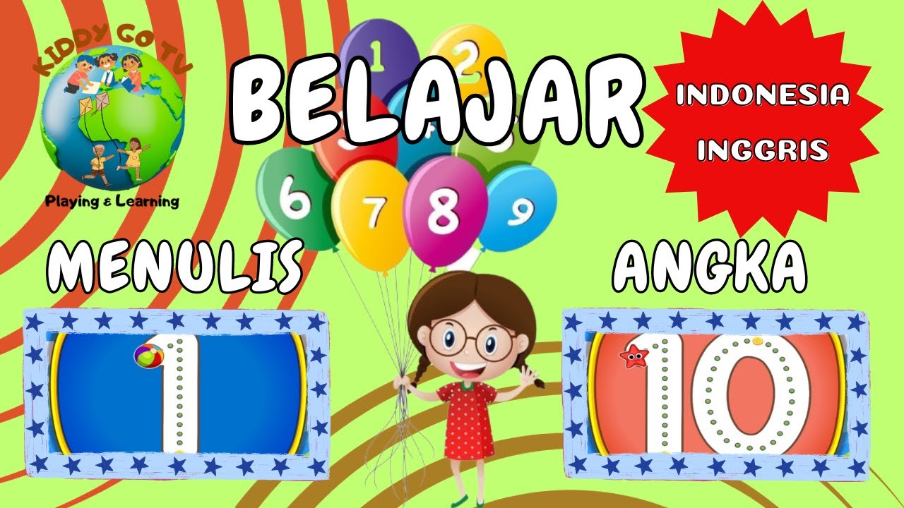 BELAJAR MENULIS ANGKA 1 SAMPAI 10 ||MENULIS ANGKA-ANGKA - YouTube
