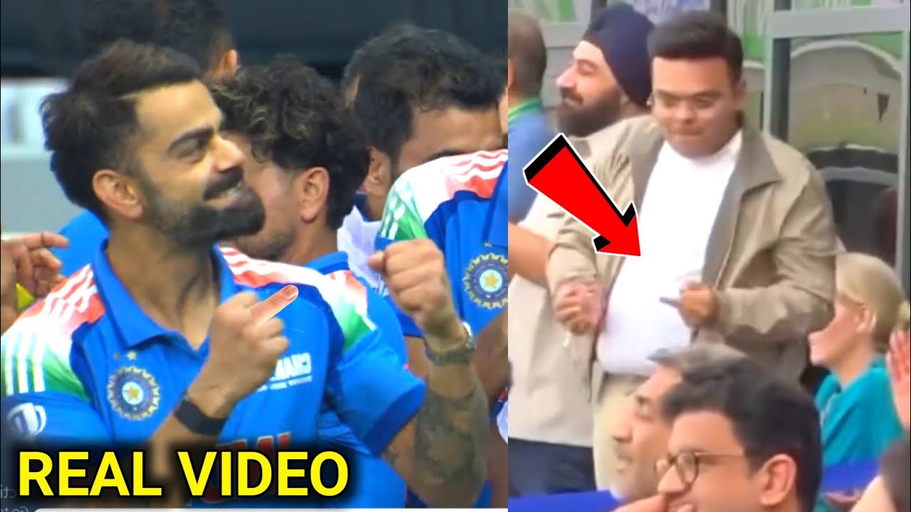 Virat Kohli Did This When Jay Shah Show Middle Finger To Aussies ...