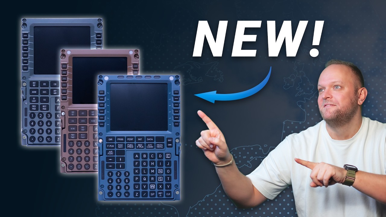 NEW Cockpit Simulator CDUs Demo & Review - YouTube