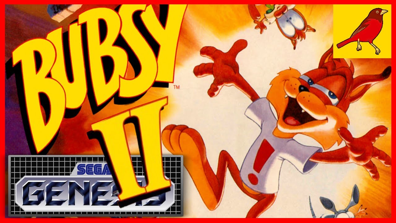 Bubsy 2 (1994) Sega Genesis Longplay - YouTube