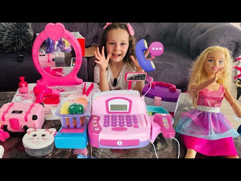 Eğitici Kız Oyunları!ADA İLE MARKET OYUNLARI!Eğitici ve Eğlenceli Kız Evcilik Market Videosu