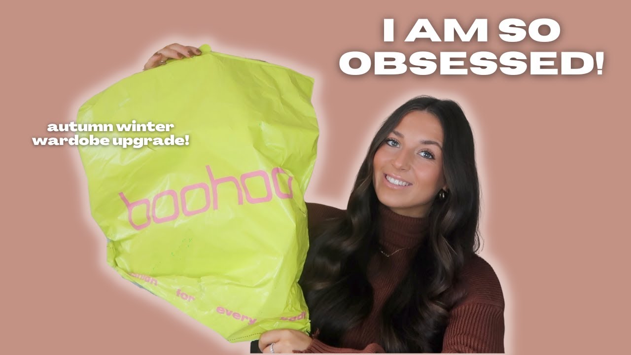 NEW IN BOOHOO HAUL! AUTUMN WINTER WARDROBE ESSENTIALS | TRY ON - YouTube