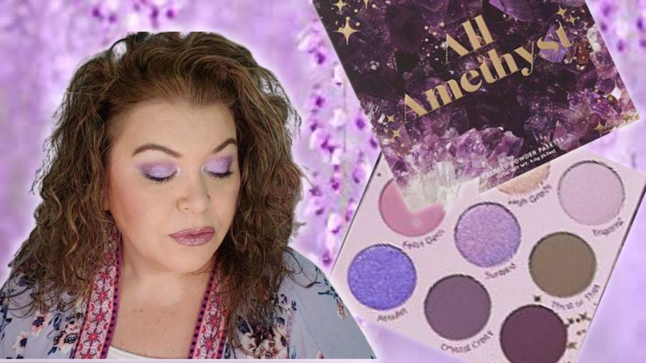 Colourpop All Amethyst Palette \ Palette Collection Bingo #22 - YouTube