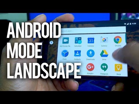 CARA MENJADIKAN HP ANDROID JADI LANDSCAPE - YouTube