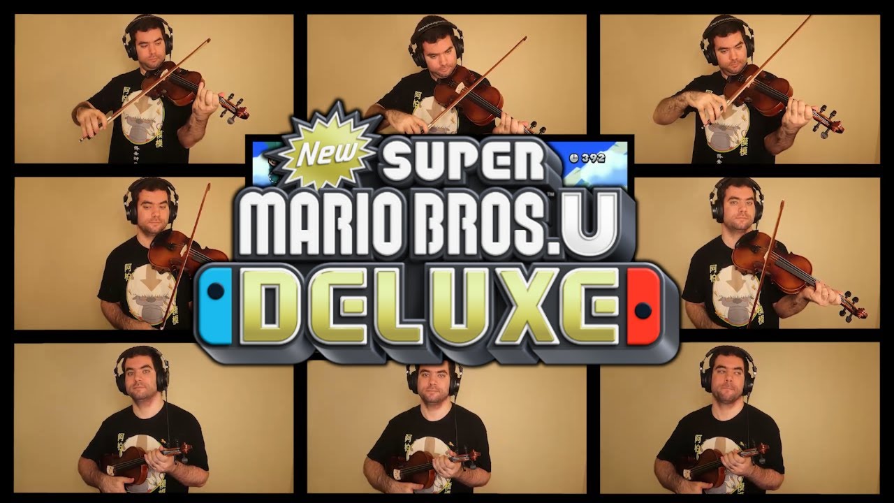 New Super Mario Bros. U - Overworld Theme Violin Cover - YouTube