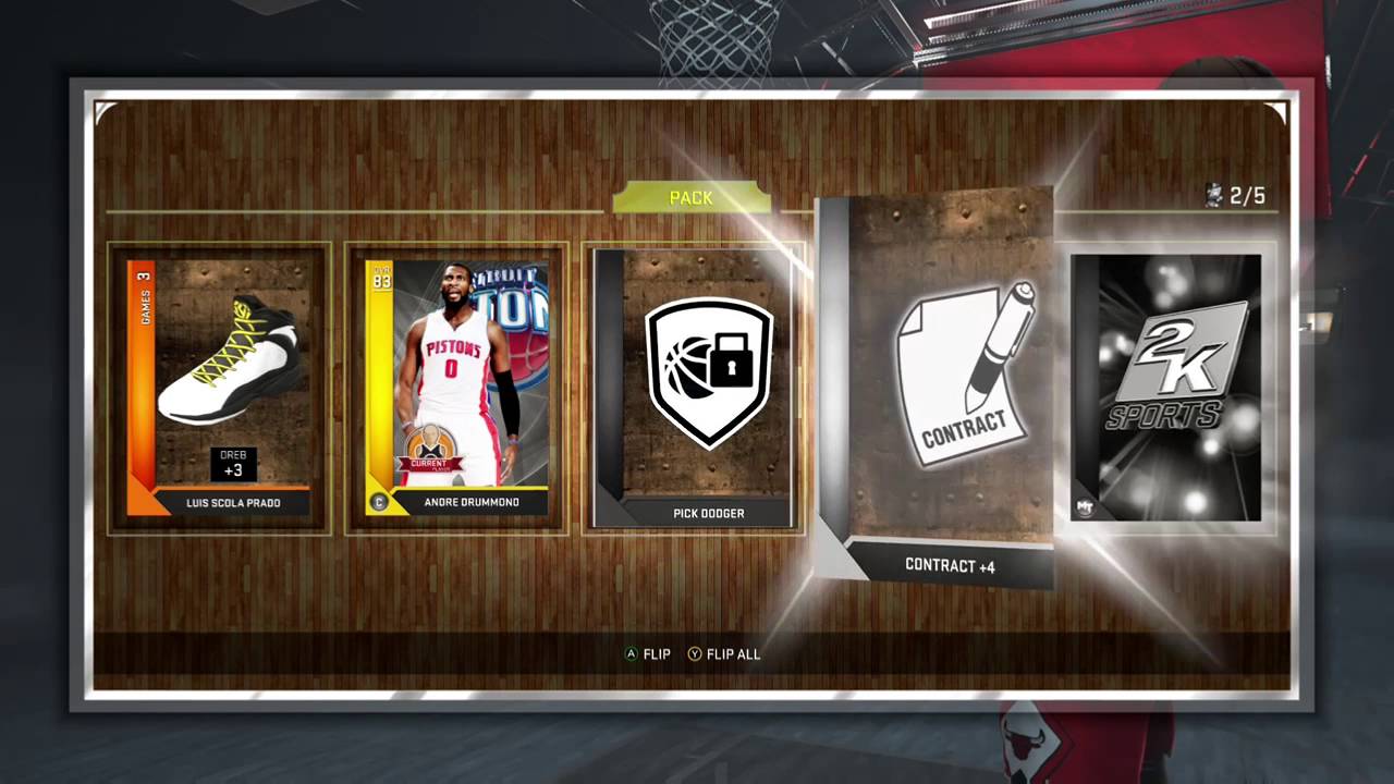 NBA 2K16 MyTeam pack openings... I get a great card - YouTube