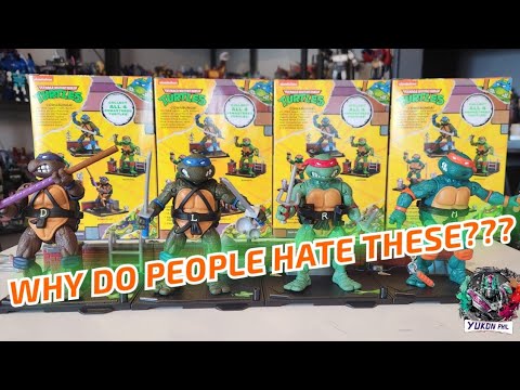 WHY do people HATE these figures?? | 1988 REMASTERED TMNT Figure REVIEW ...