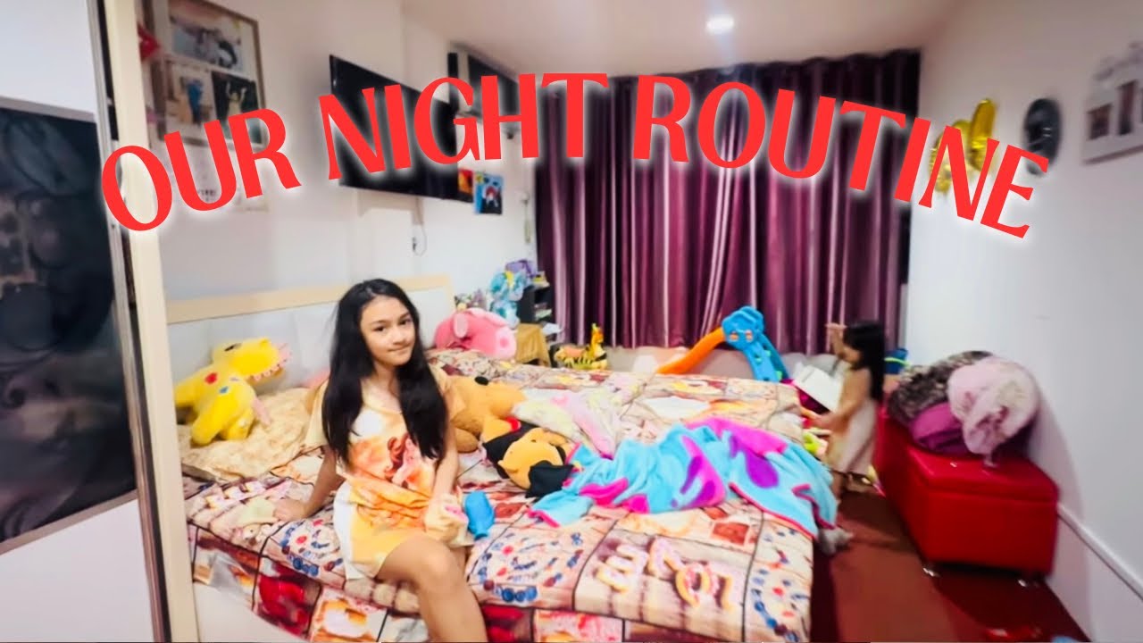 OUR NIGHT ROUTINE - YouTube