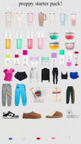 Preppy starter pack!!!#fyp - YouTube
