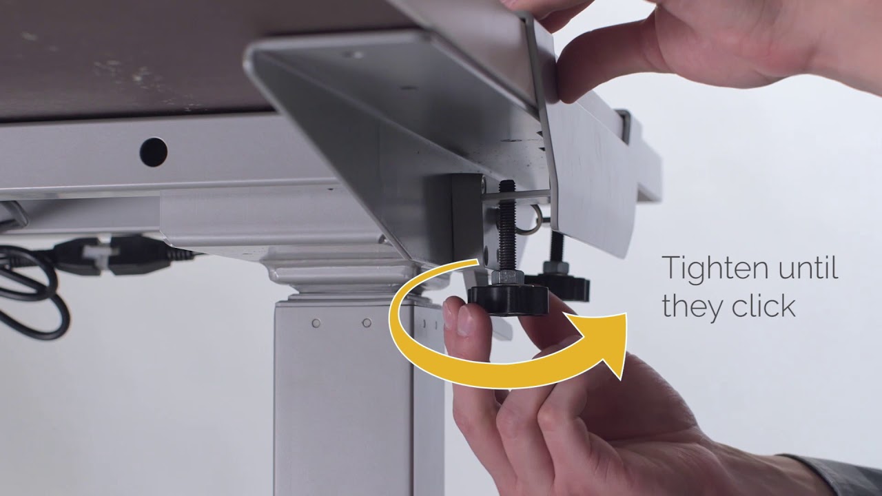 How to assemble the Fellowes® Levado™ Height Adjustable Desk with ...