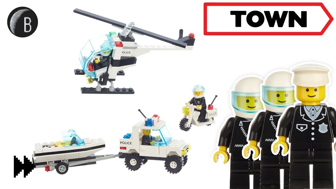 LEGO 6354 - Pursuit Squad - Town - Speed Build Review - YouTube