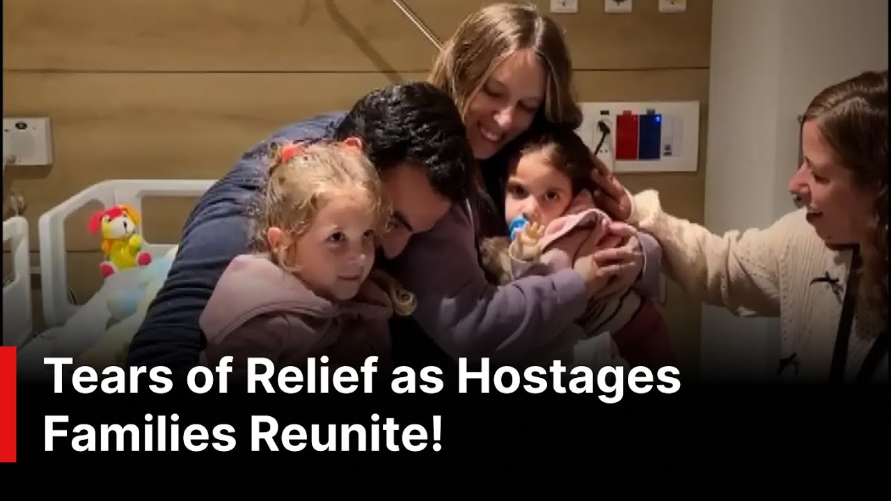 BREAKING: Families Reunited: Emotional Moments as Hostages Finally ...