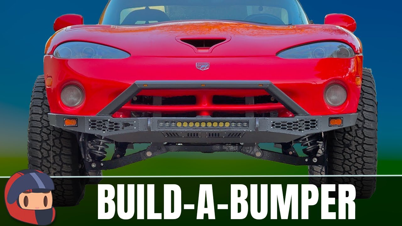 Build A Metal Bumper. Or Just Watch Me Do It. Whatever. - YouTube