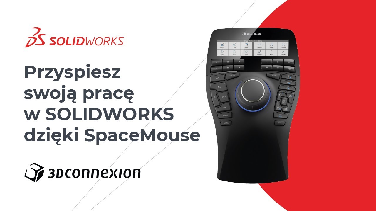 Przyspiesz swoją pracę w SOLIDWORKS dzięki SpaceMouse - YouTube
