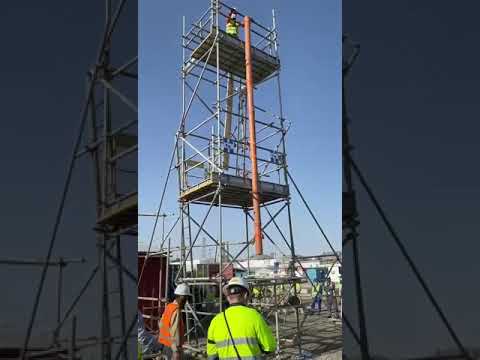 Demonstrating of Dropped object Prevention TCO FGP/WPMP - YouTube