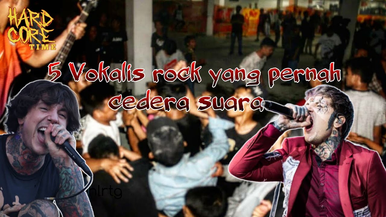 4 Vokalis rock yang pernah mengalami cedera suara - YouTube