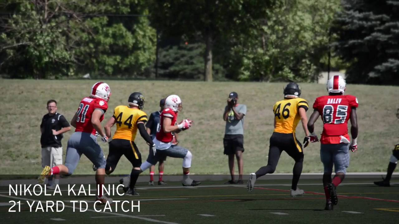 York Lions | All 8 TD's vs. Waterloo (Aug. 28, 2016) - YouTube