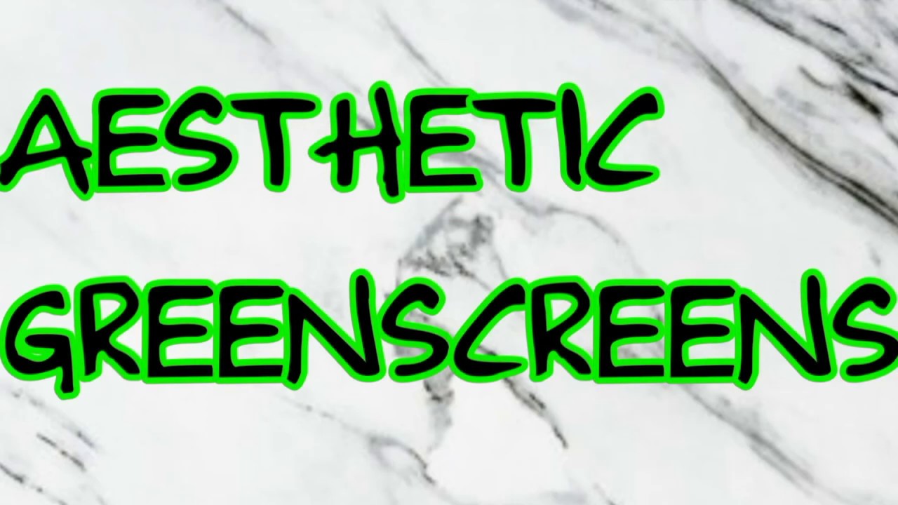 AESTHETIC GREENSCREEN OVERLAYS! | Editing By Millie - YouTube