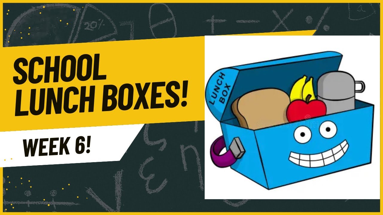 School Lunch Boxes 🌮 Week 6! October 13, 2024 - YouTube