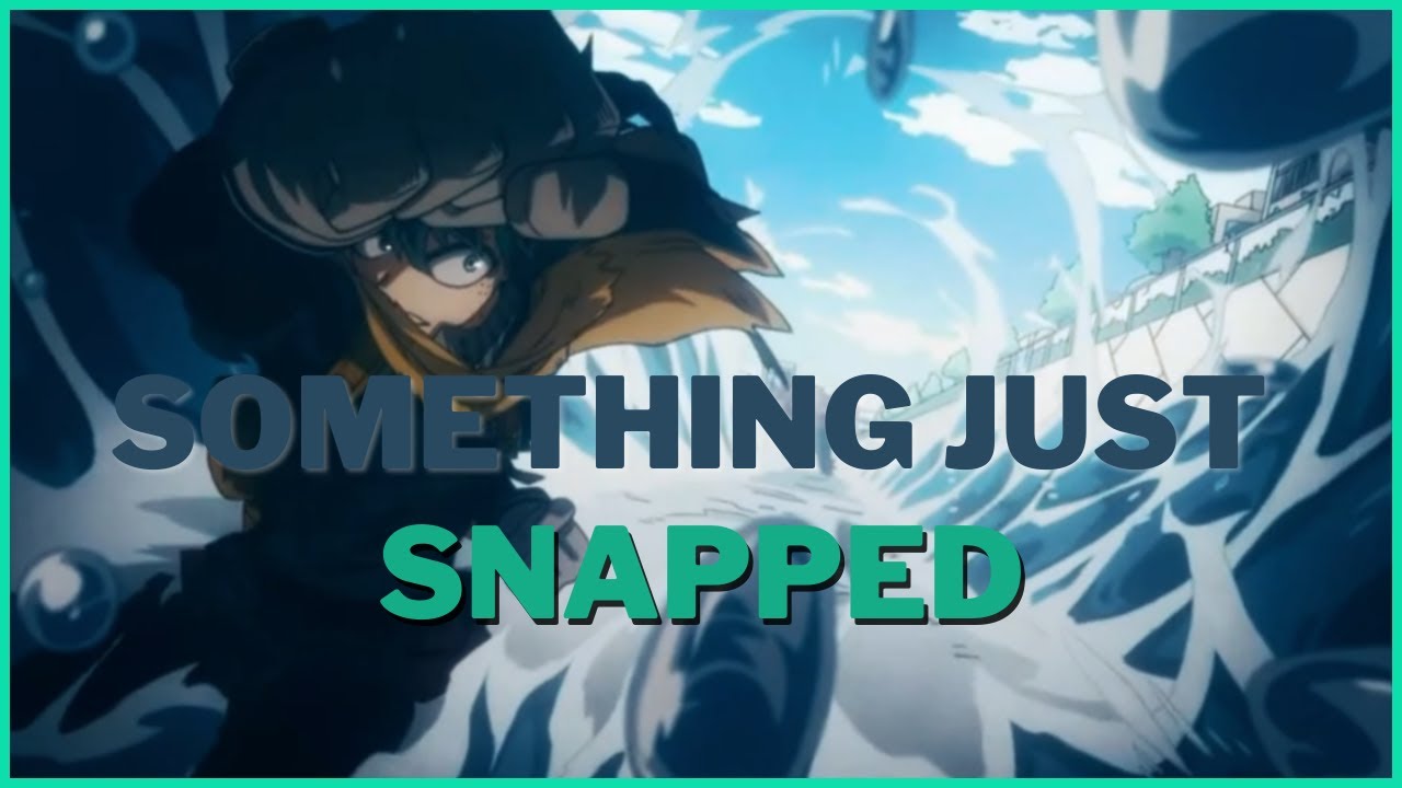 Vigilante Deku「AMV」- Something Just Snapped - YouTube