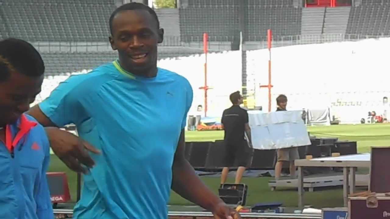 Usain Bolt - Training Session - YouTube