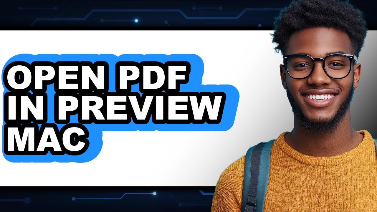 How to Open Pdf in Preview Mac (only Way) - YouTube