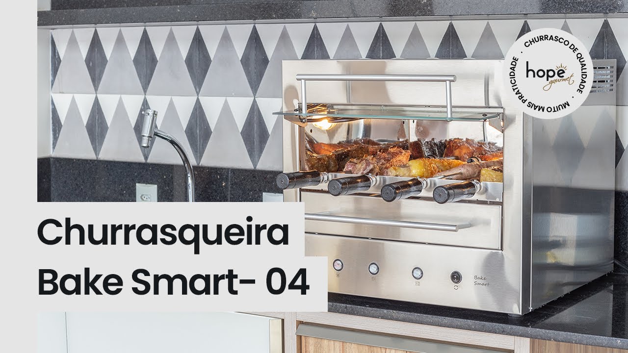 Assador Elétrico Hope Gourmet | Bake Smart-04 - YouTube