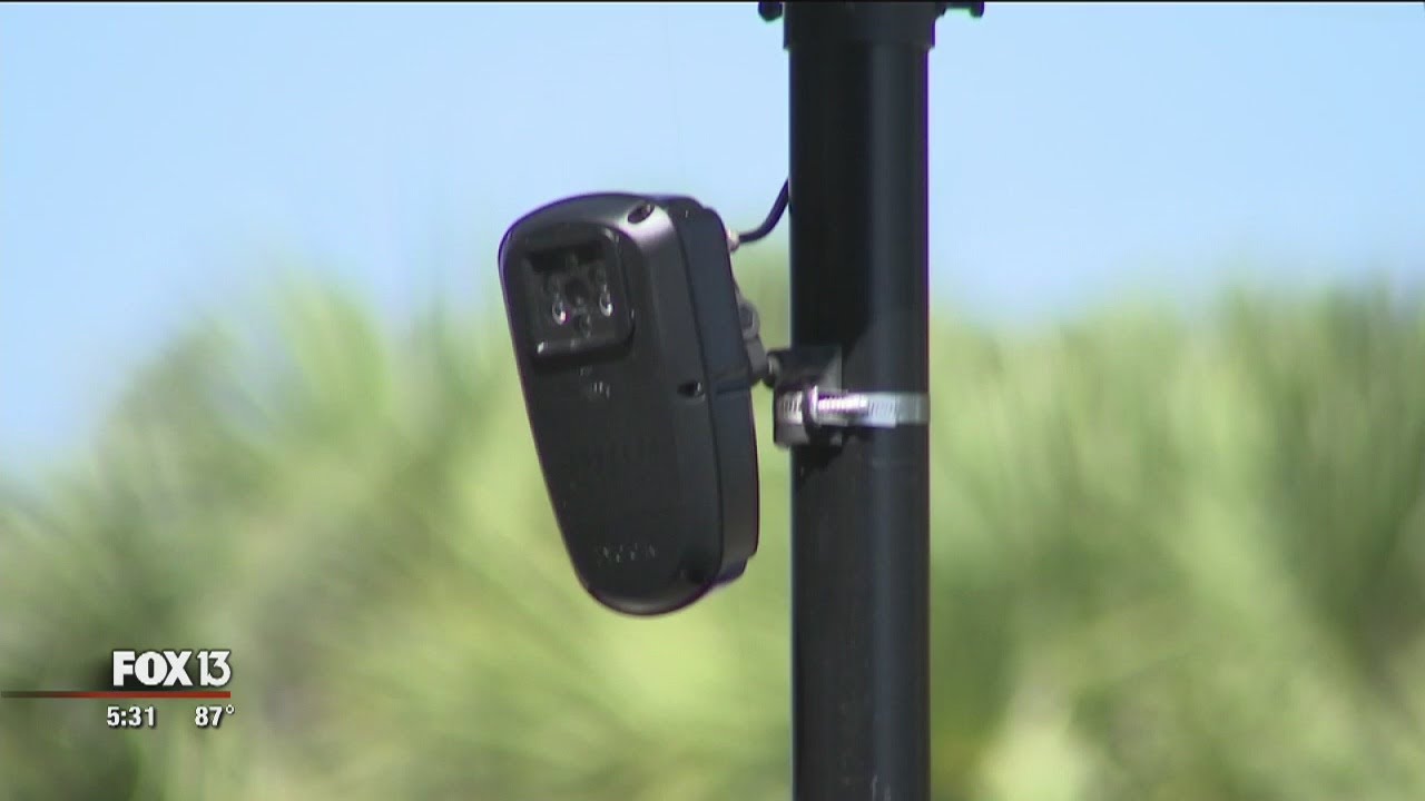 HOA installs license plate readers at Riverview neighborhood entrance ...