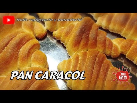 Pan caracol, muy fácil de hacer - YouTube