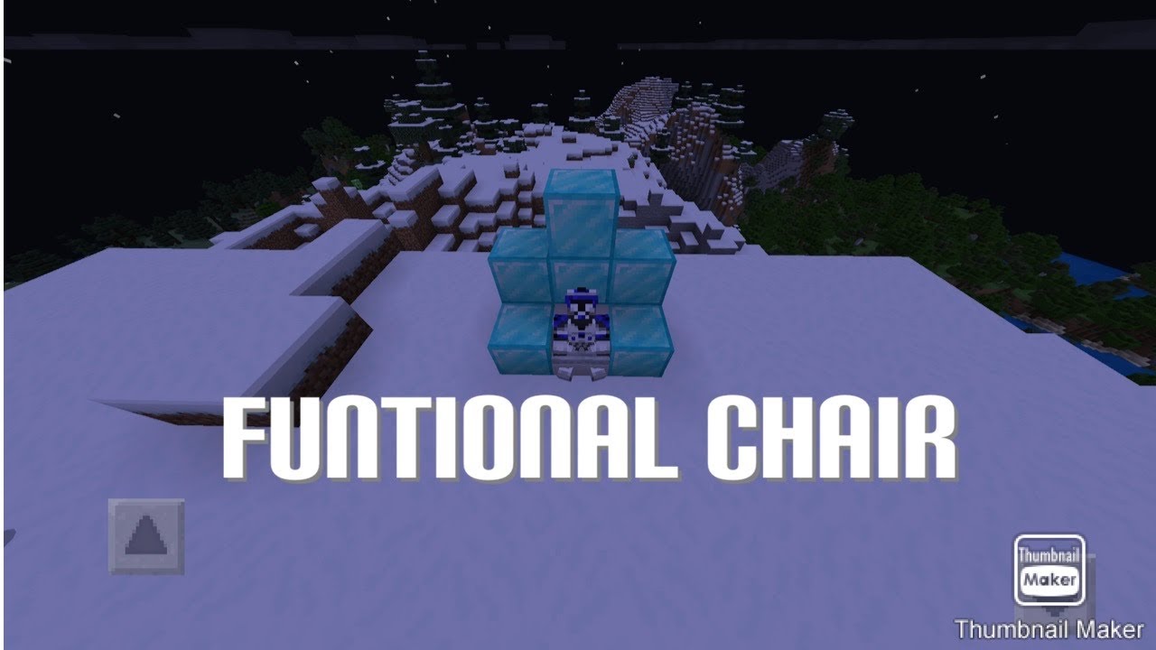 How to make a functional throne/chair in Minecraft! - YouTube