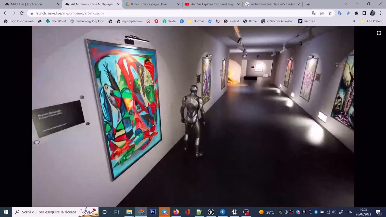 Online Pixel Streaming Multiplayer Unreal Engine 5 - YouTube