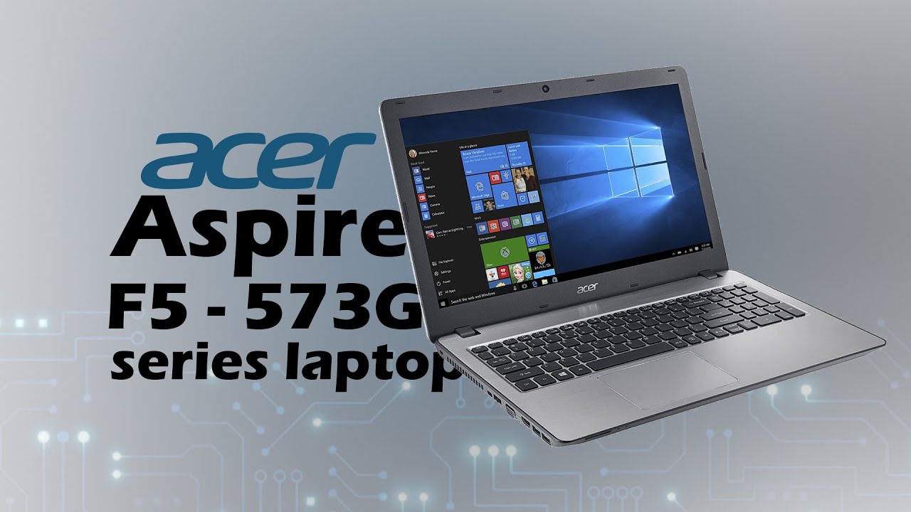 acer aspire F5 573G i5 7th gen laptop - YouTube