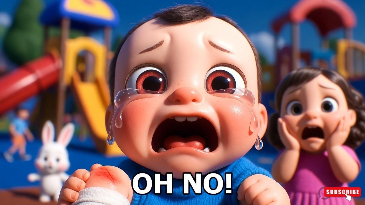 “Oh No! Milo Got Hurt 😢 Boo Boo Song Don’t Cry Baby The Tiny Kids ...