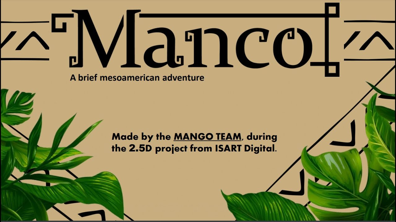 MANCO - 2.5D Project, ISART Digital - TRAILER - YouTube