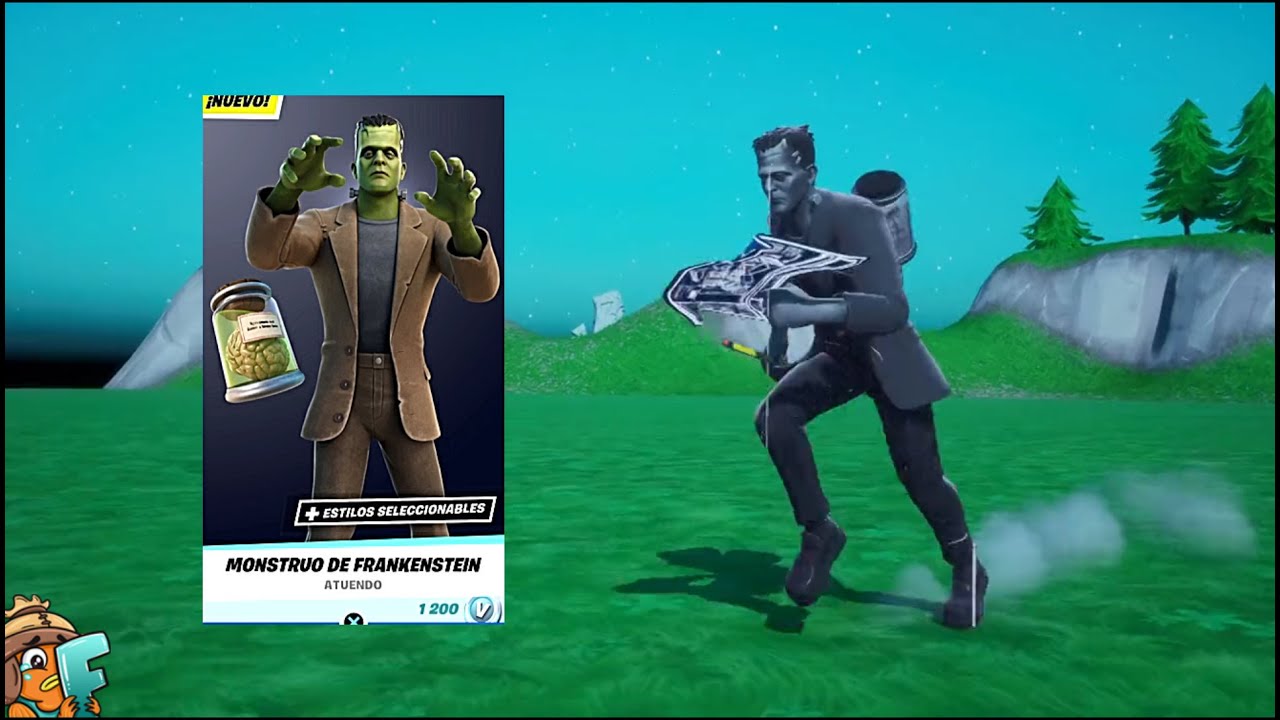 *MONSTRUO DE FRANKENSTEIN* NUEVA SKIN *ASALTATUMBAS* NUEVO PICO ...