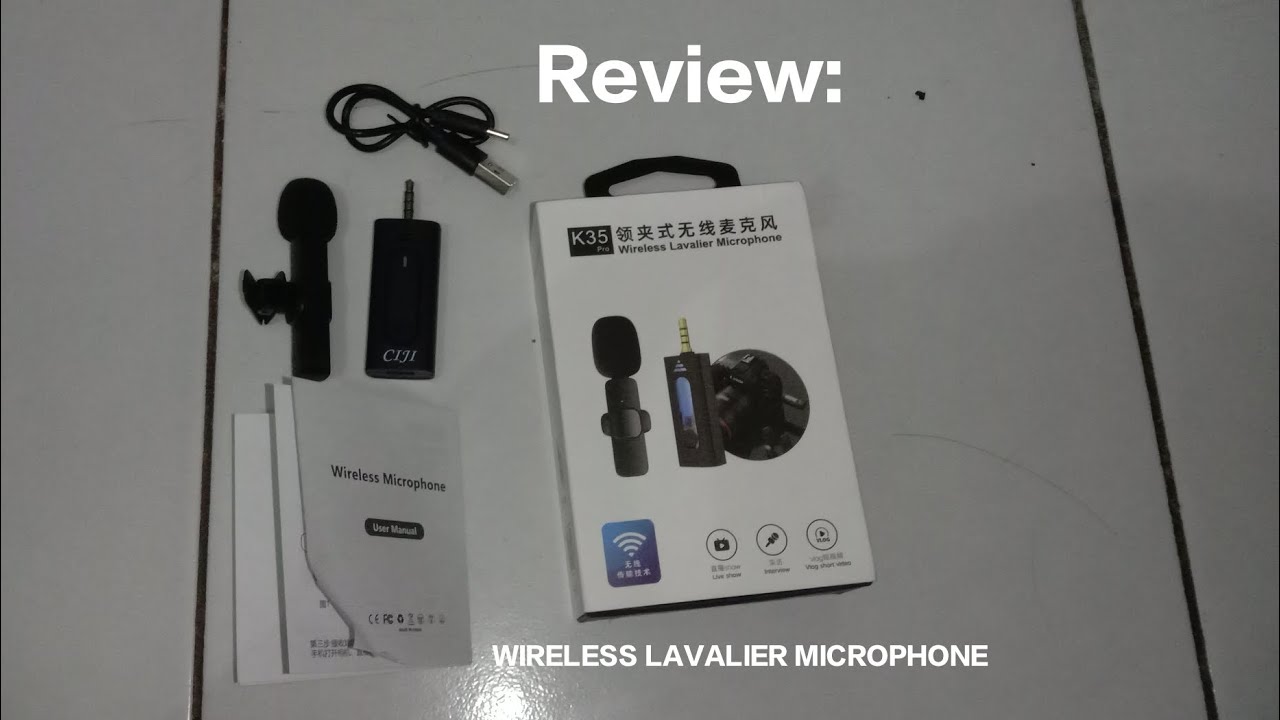 Review: My New Microphone, WIRELESS LAVALIER MICROPHONE - YouTube